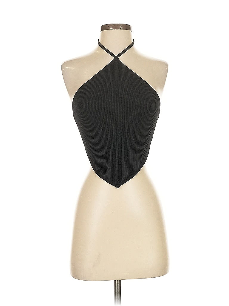 Babaton Black Halter Top Size S - 60% off | ThredUp