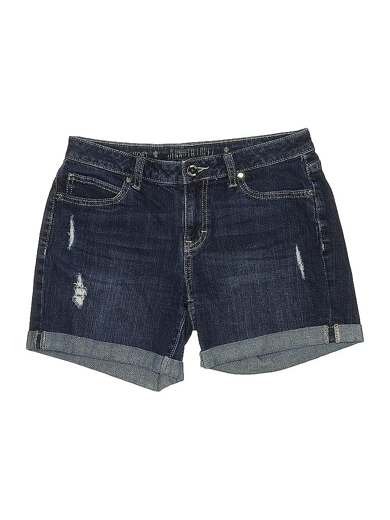 Jennifer Lopez Blue Denim Shorts Size 2 - 55% off | ThredUp
