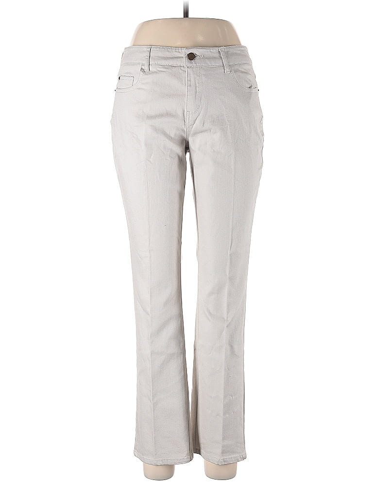 Caribbean Joe Gray Jeans Size 10 - 55% off | ThredUp