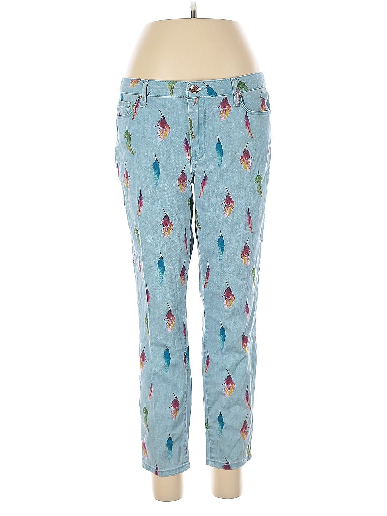 RACHEL Rachel Roy Argyle Blue Jeggings Size 31 waist - 73% off | ThredUp