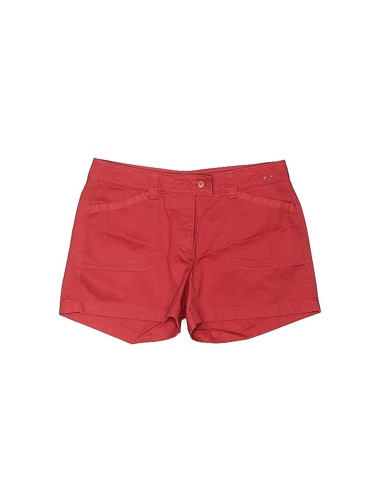 Halogen 100% Cotton Solid Red Shorts Size 10 - 74% off | ThredUp