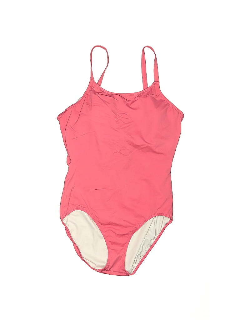 Hermoza Solid Pink One Piece Swimsuit Size 14 69 Off Thredup 7438