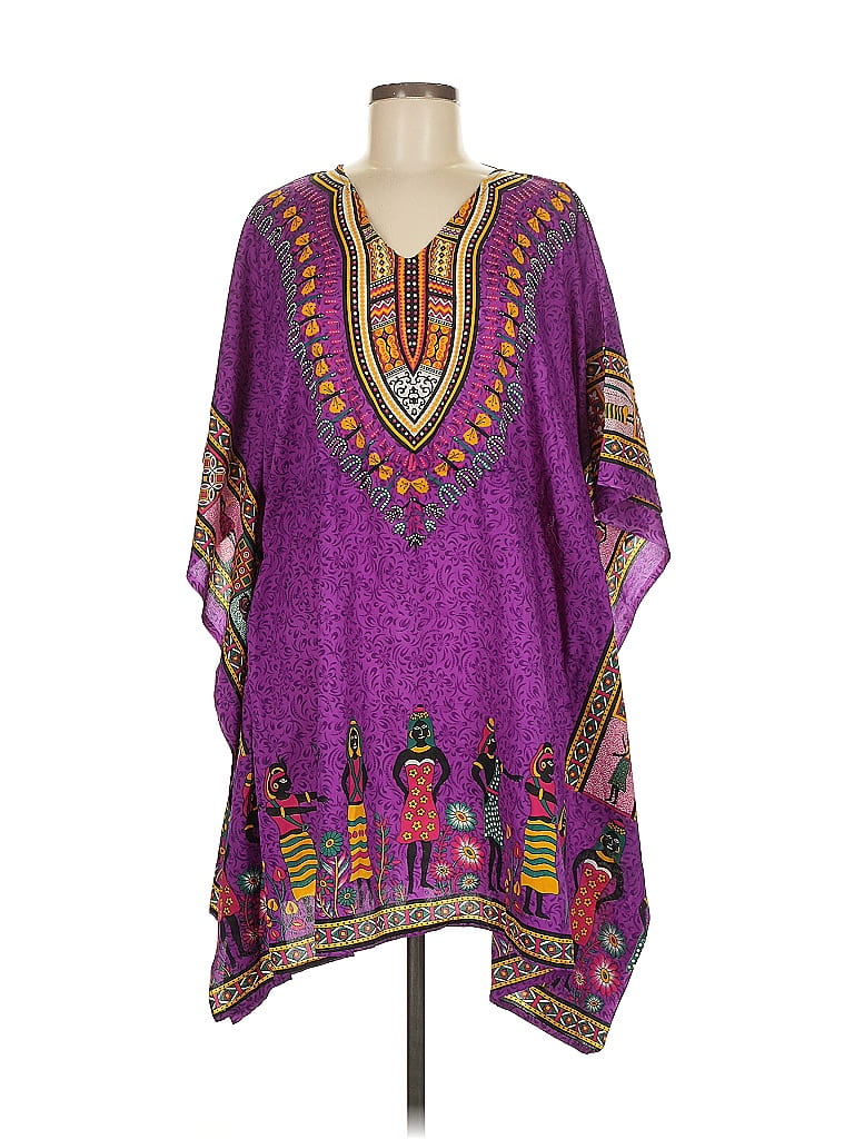 Assorted Brands 100% Polyester Purple Swimsuit Cover Up One size - 47% ...