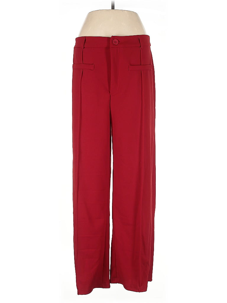 Shein Curve Red Dress Pants Size 12 - 53% off | ThredUp
