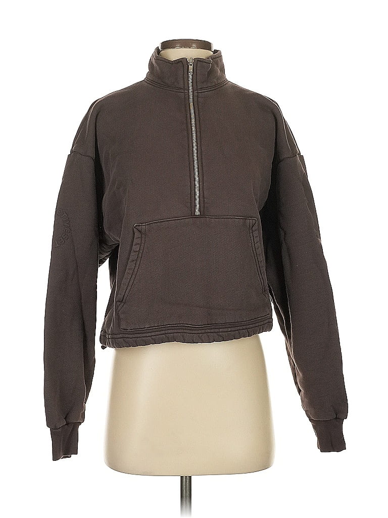 Set Active 100% Cotton Brown Sweatshirt Size S - 55% off | ThredUp