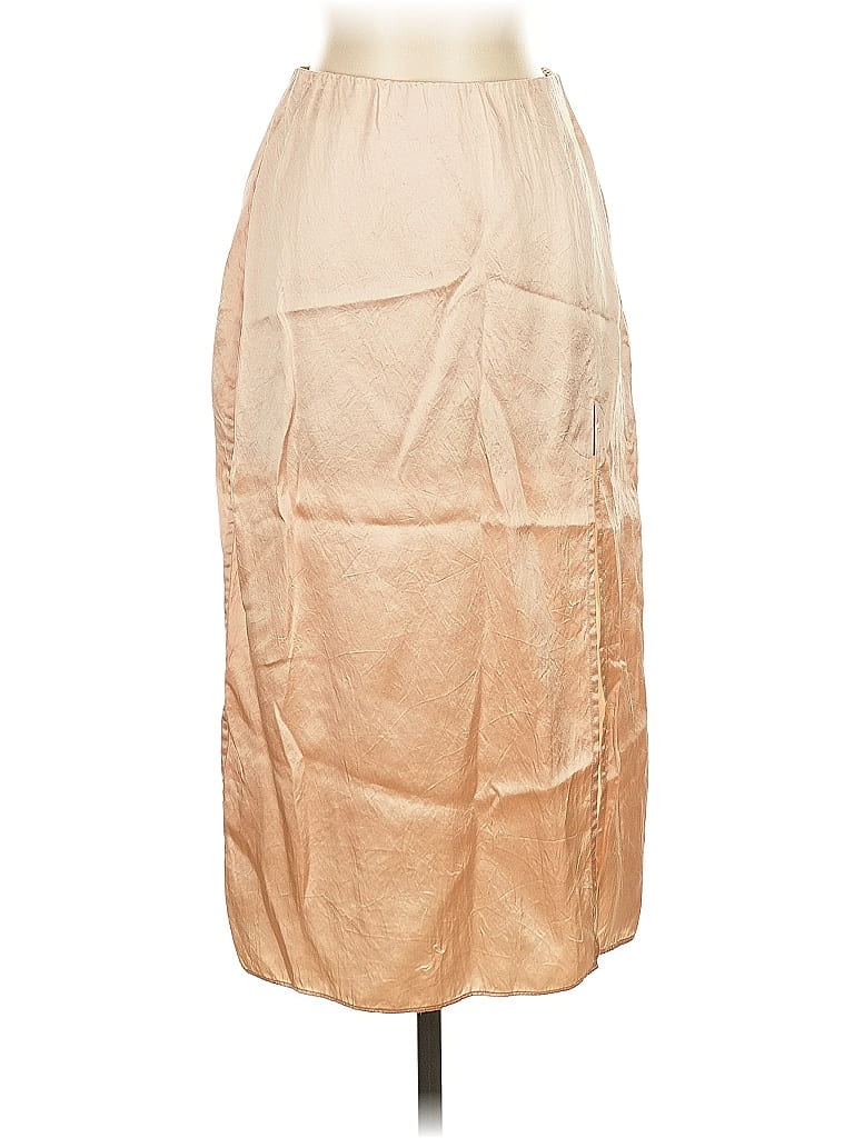 Babaton 100% Acetate Tan Formal Skirt Size 4 - 67% off | ThredUp