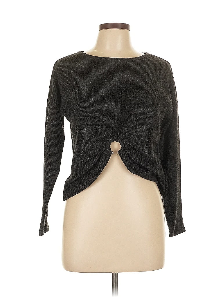 21 Saints Gray Long Sleeve Top Size L - 68% off | ThredUp