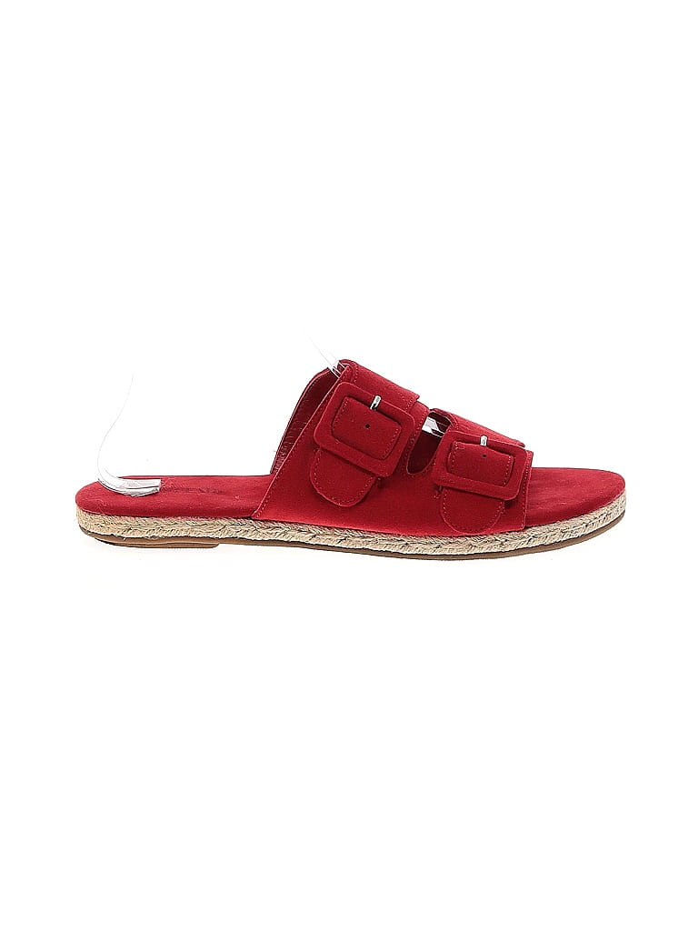 Just Fab Red Sandals Size 8 1/2 - 34% off | ThredUp