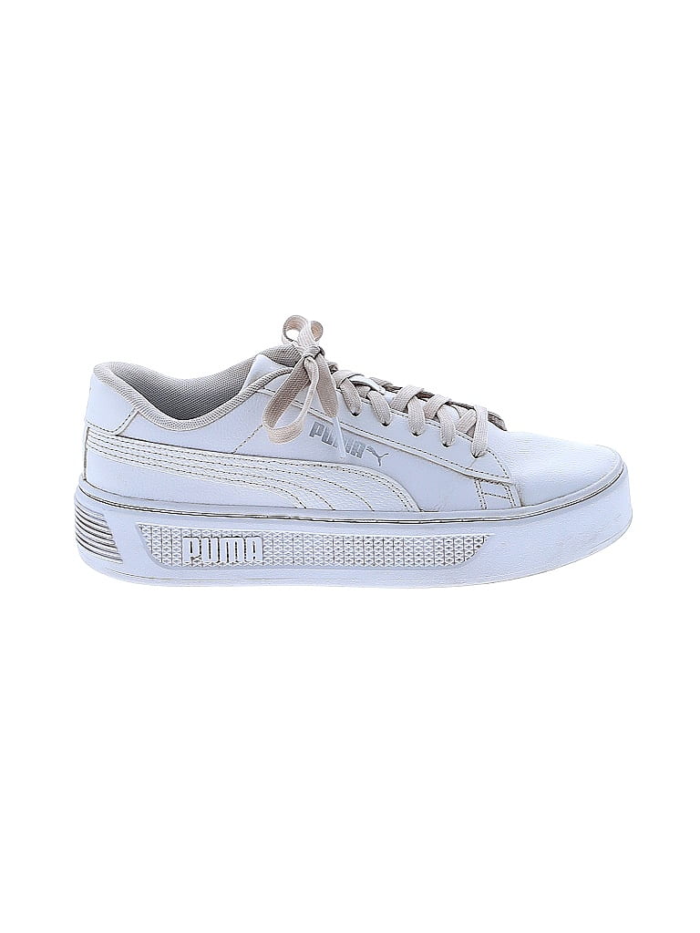 Puma White Sneakers Size 9 - 42% off | ThredUp