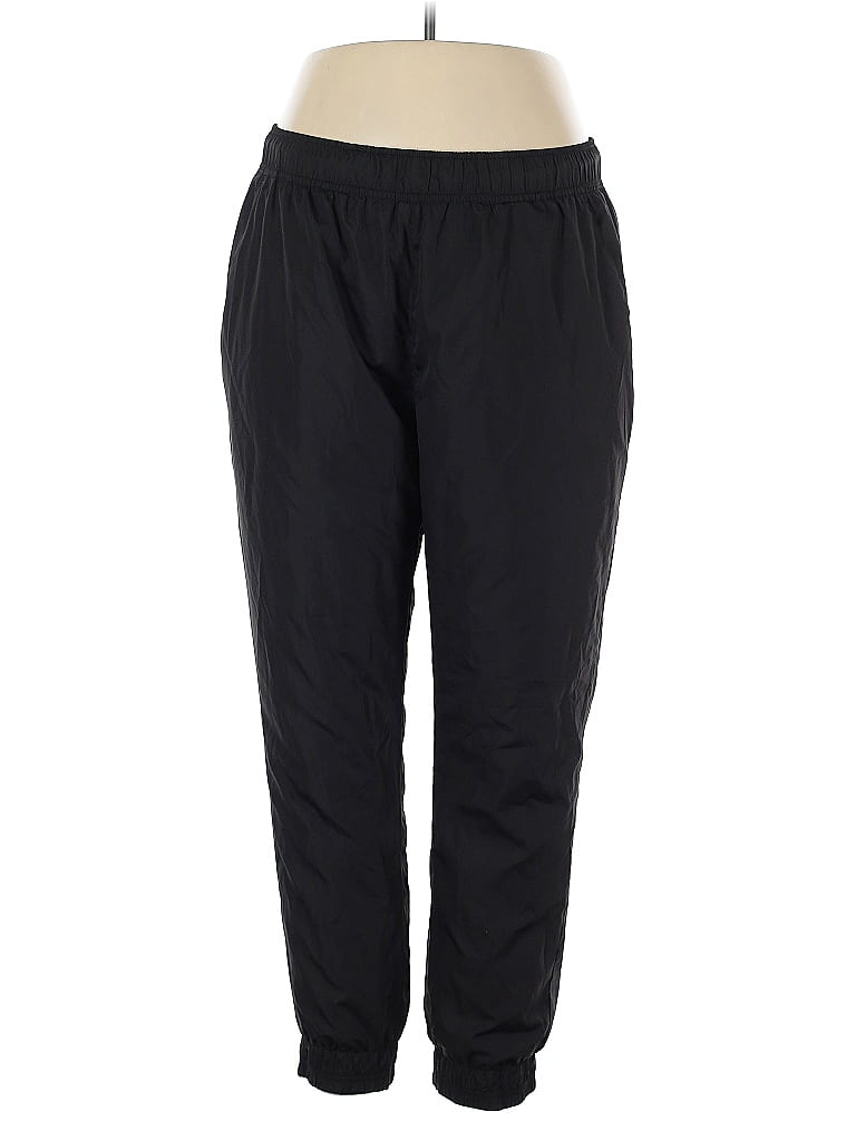 Xersion 100% Polyester Solid Black Active Pants Size XL - 41% off | ThredUp
