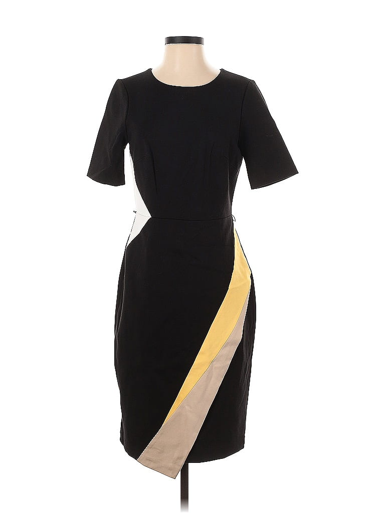 White House Black Market Color Block Black Cocktail Dress Size 4 - 62% ...