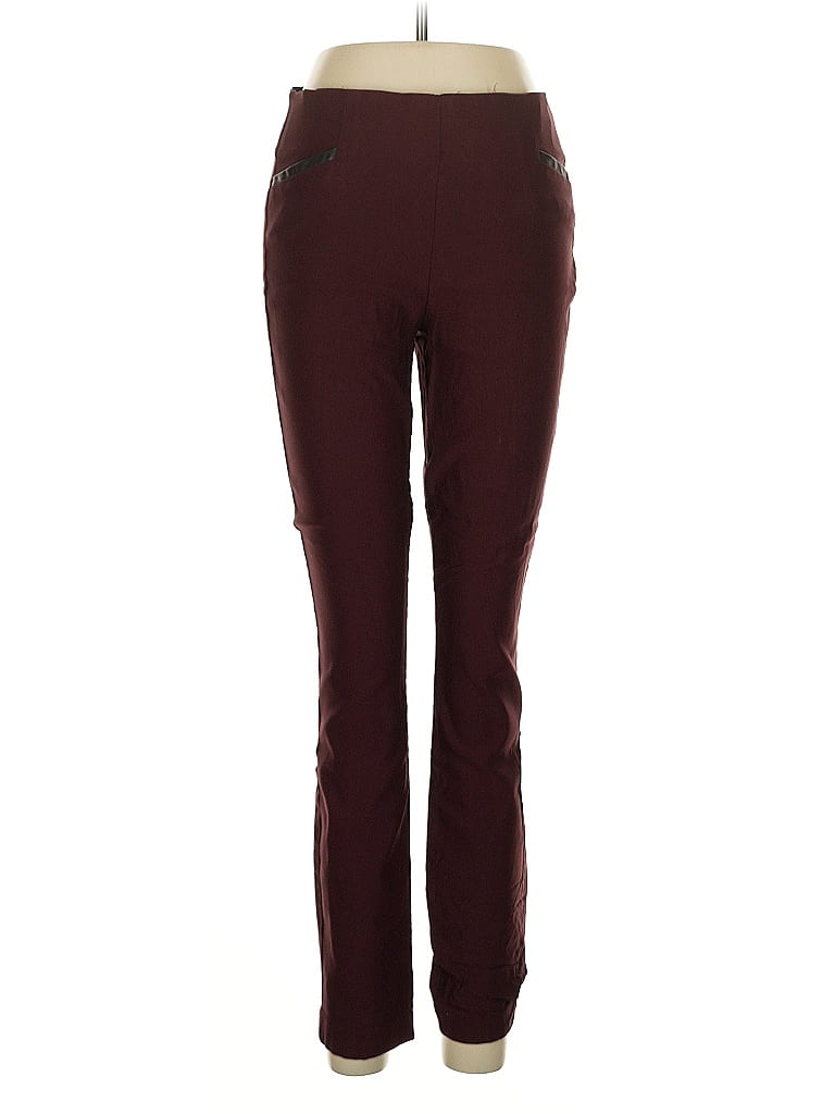 Violets & Roses Burgundy Active Pants Size 6 - 65% off | ThredUp