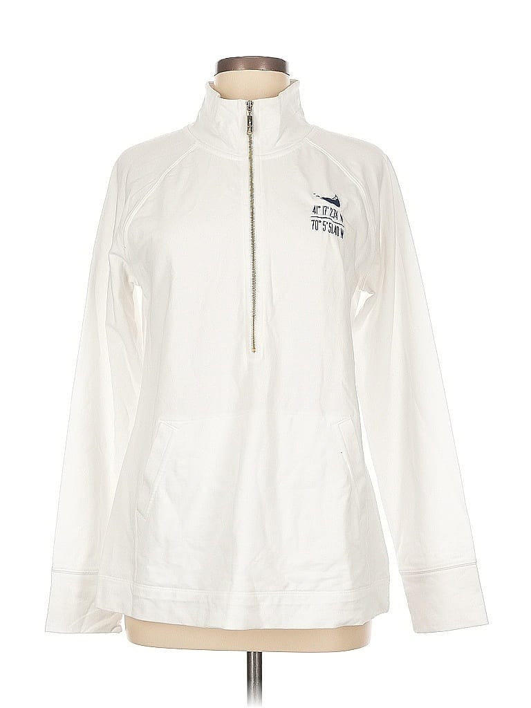 Lilly Pulitzer White Track Jacket Size M - 63% off | ThredUp