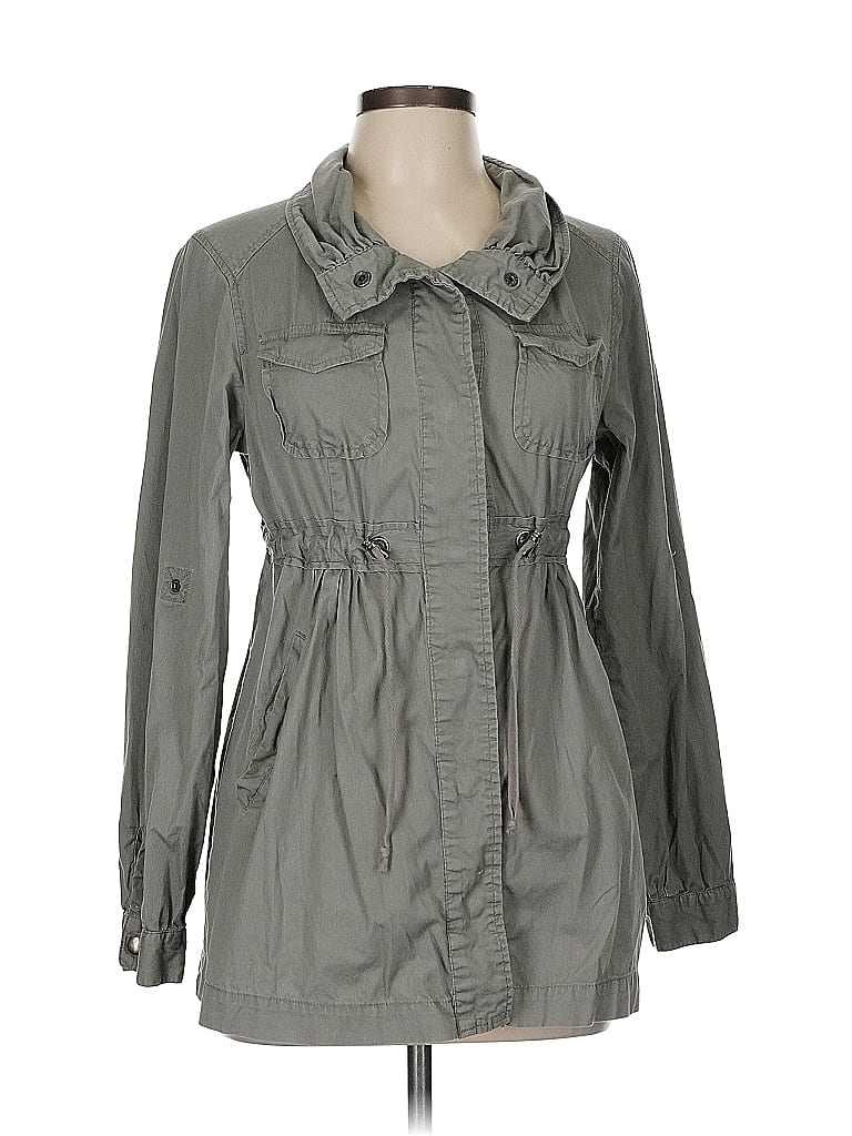 Assorted Brands 100% Cotton Gray Jacket Size M - 62% off | ThredUp