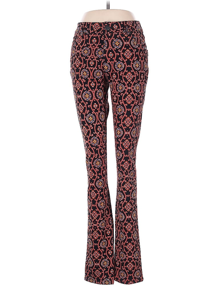 Paniz Print Red Yoga Pants Size 4 - 51% off | ThredUp