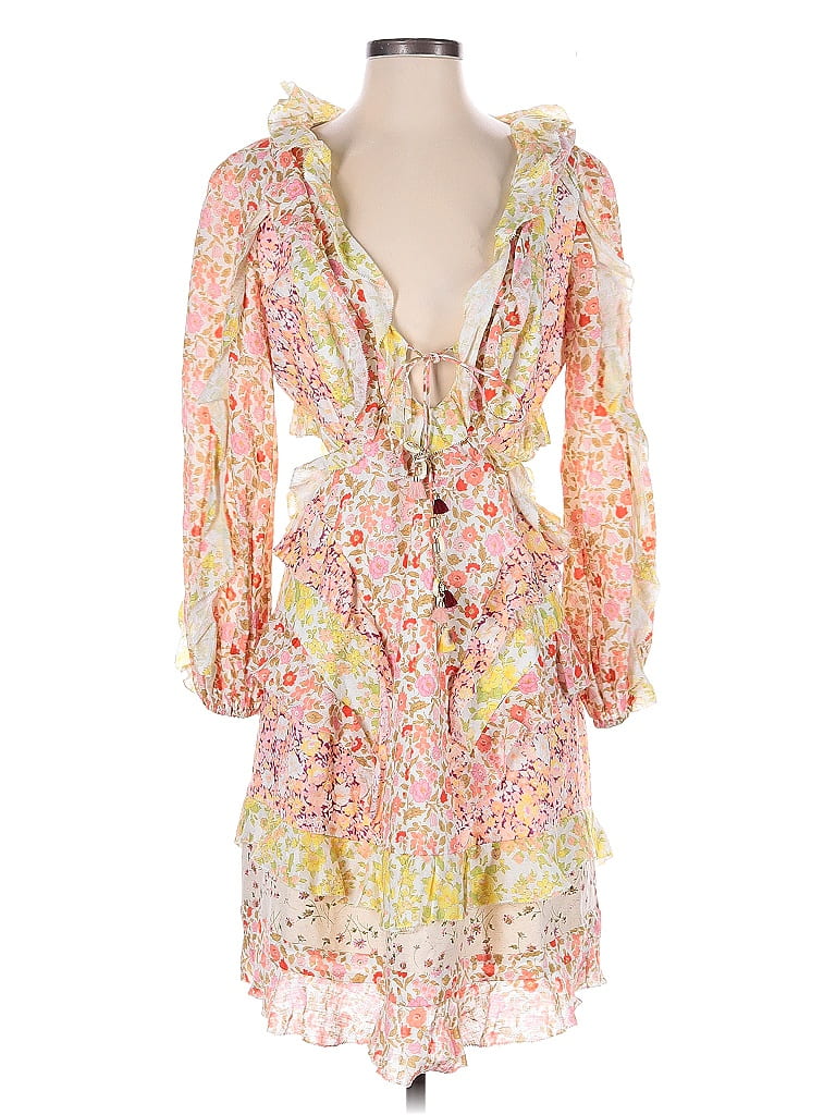Zimmermann 100% Linen Paisley Pink Cocktail Dress Size 10 - 61% off ...