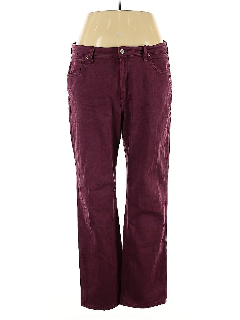 Gap Burgundy Jeans Size 33 waist - 74% off | ThredUp