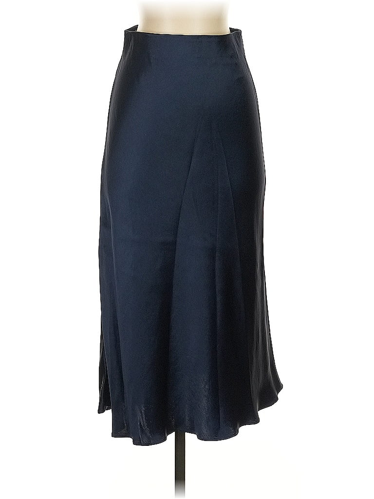 Babaton 100% Acetate Solid Blue Formal Skirt Size 4 - 63% off | ThredUp