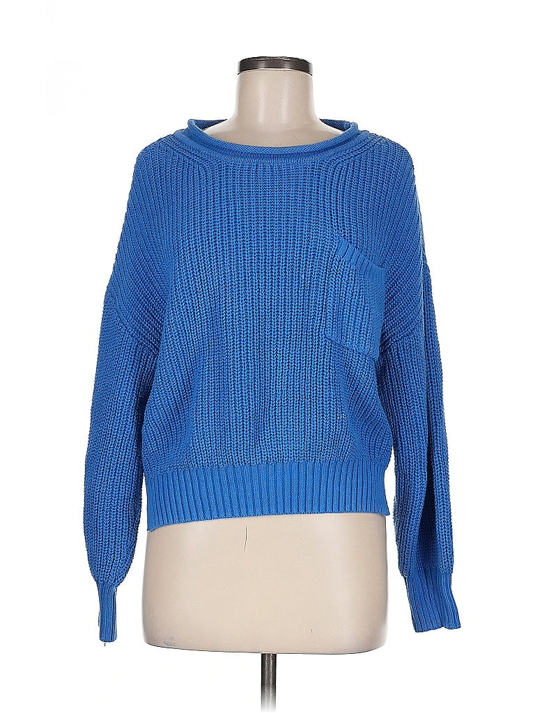 Moon & Madison Blue Pullover Sweater Size M - 50% off | ThredUp