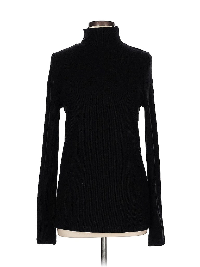 Doe & Rae Black Turtleneck Sweater Size L - 63% off | ThredUp