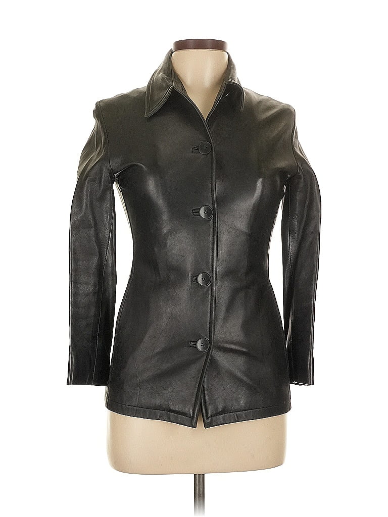 Zabari 100% Leather Black Leather Jacket Size XS - 79% off | ThredUp