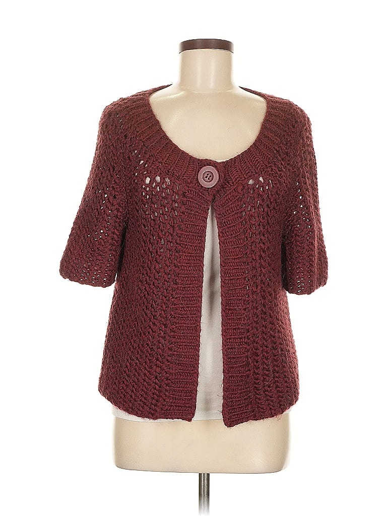 Ruff Hewn Burgundy Cardigan Size M - 56% off | ThredUp