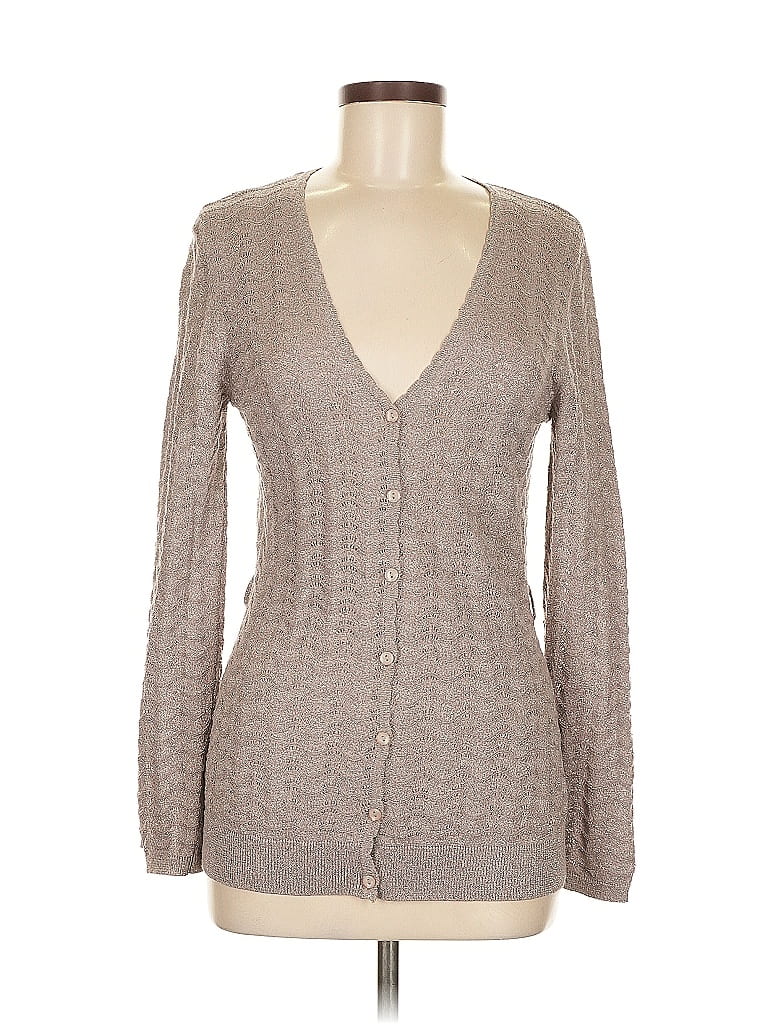 Mossimo Gray Tan Cardigan Size M - 53% off | ThredUp