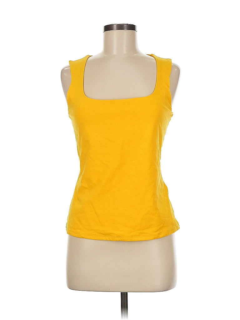 Express Yellow Tank Top Size M - 54% off | ThredUp