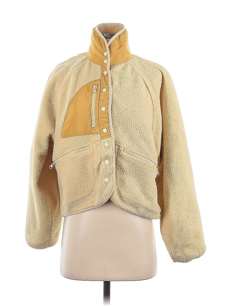 Assorted Brands 100% Polyester Yellow Fleece Size S - 64% off | ThredUp