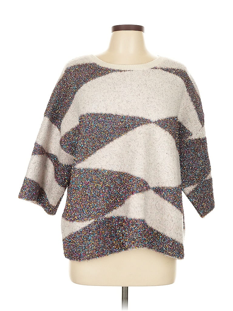 Moth Tweed Gray Poncho Size L - 64% off | ThredUp