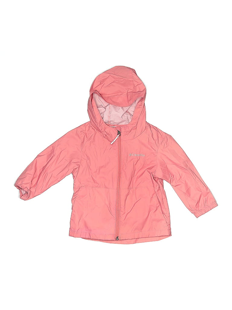 Columbia 100% Nylon Pink Raincoat Size 2T - 47% off | ThredUp