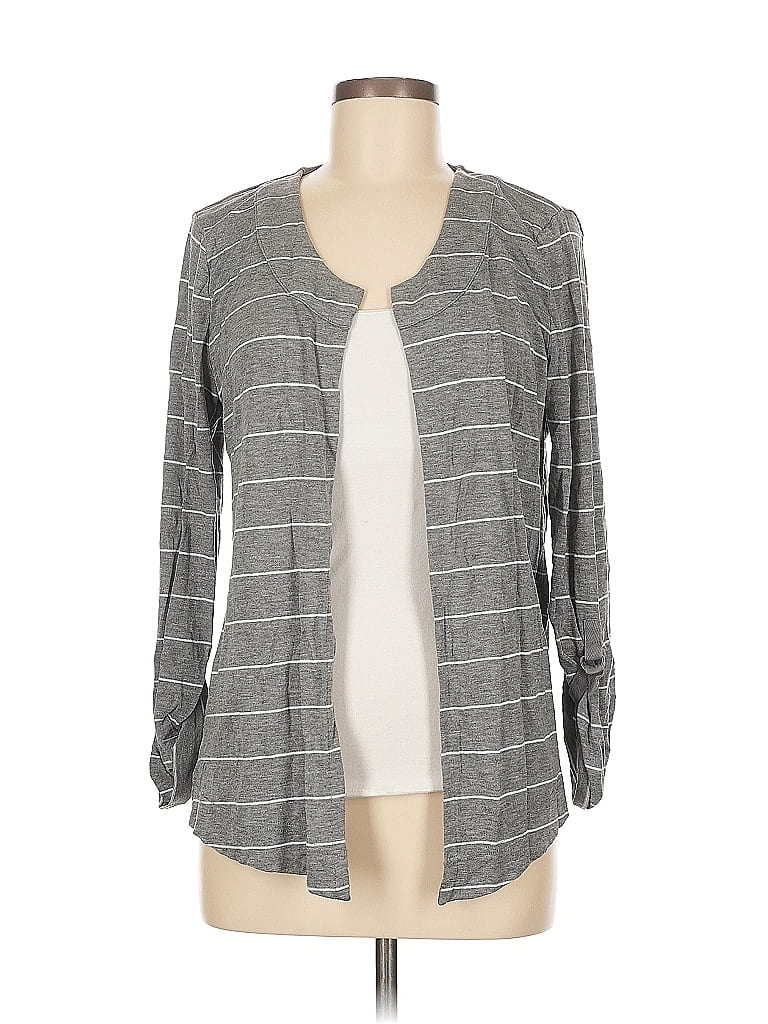 Croft & Barrow Gray Cardigan Size M - 52% off | ThredUp