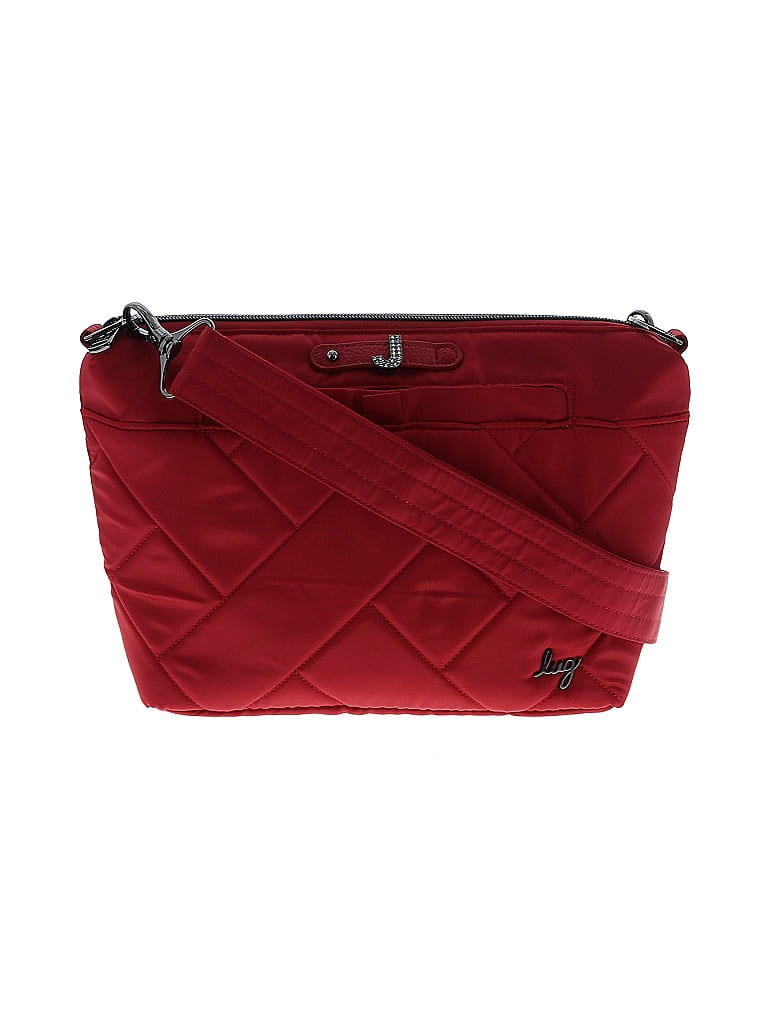 Lug Argyle Solid Red Crossbody Bag One size - 20% off | ThredUp