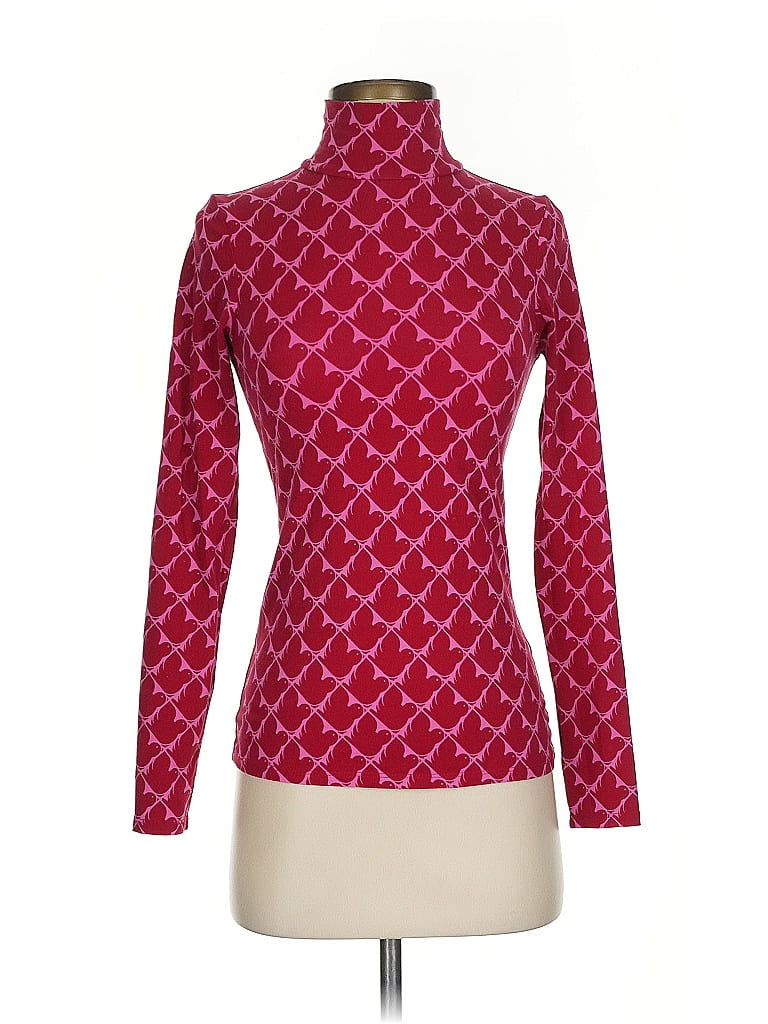 Cecilia Pettersson exclusively for Anthropologie Burgundy 3/4 Sleeve ...