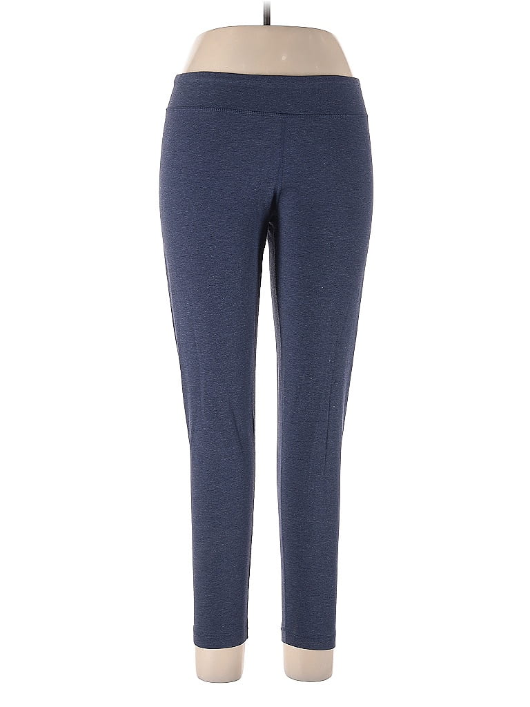 Danskin Now Solid Blue Active Pants Size L - 42% off | ThredUp
