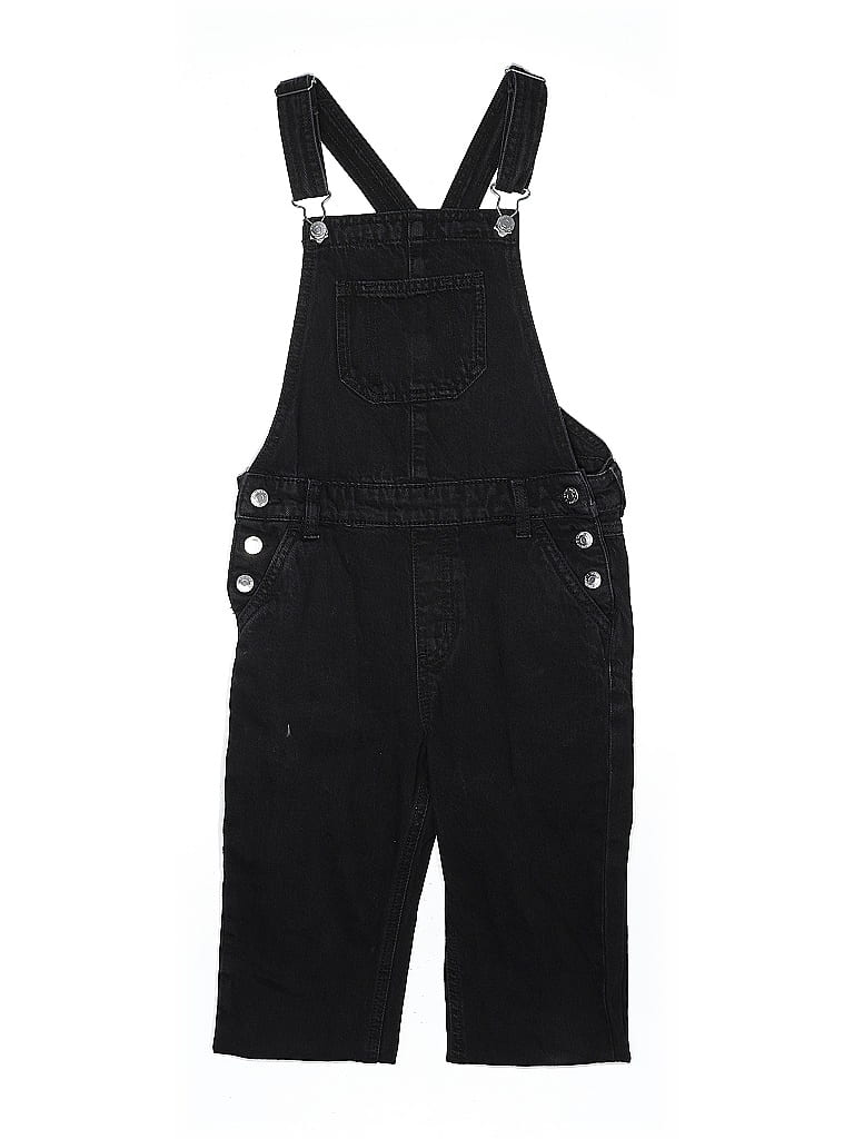 MNG Kids 100% Cotton Black Overalls Size 9 - 57% off | ThredUp