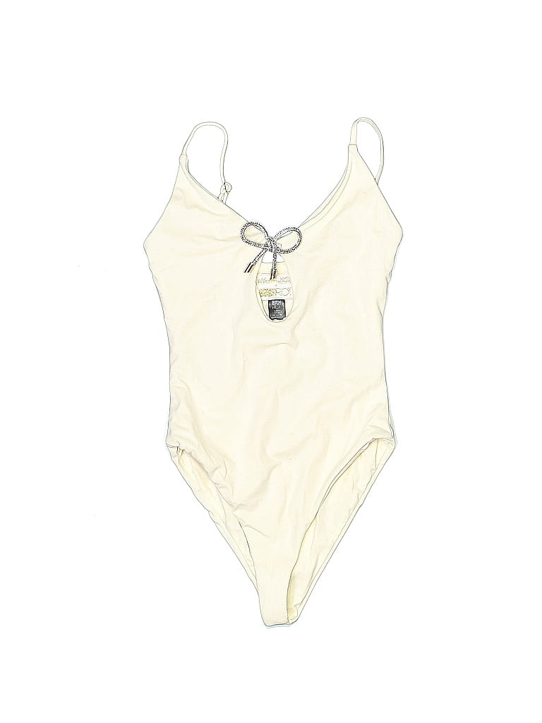 Beach Riot Solid Ivory One Piece Swimsuit Size XS - 67% off | ThredUp
