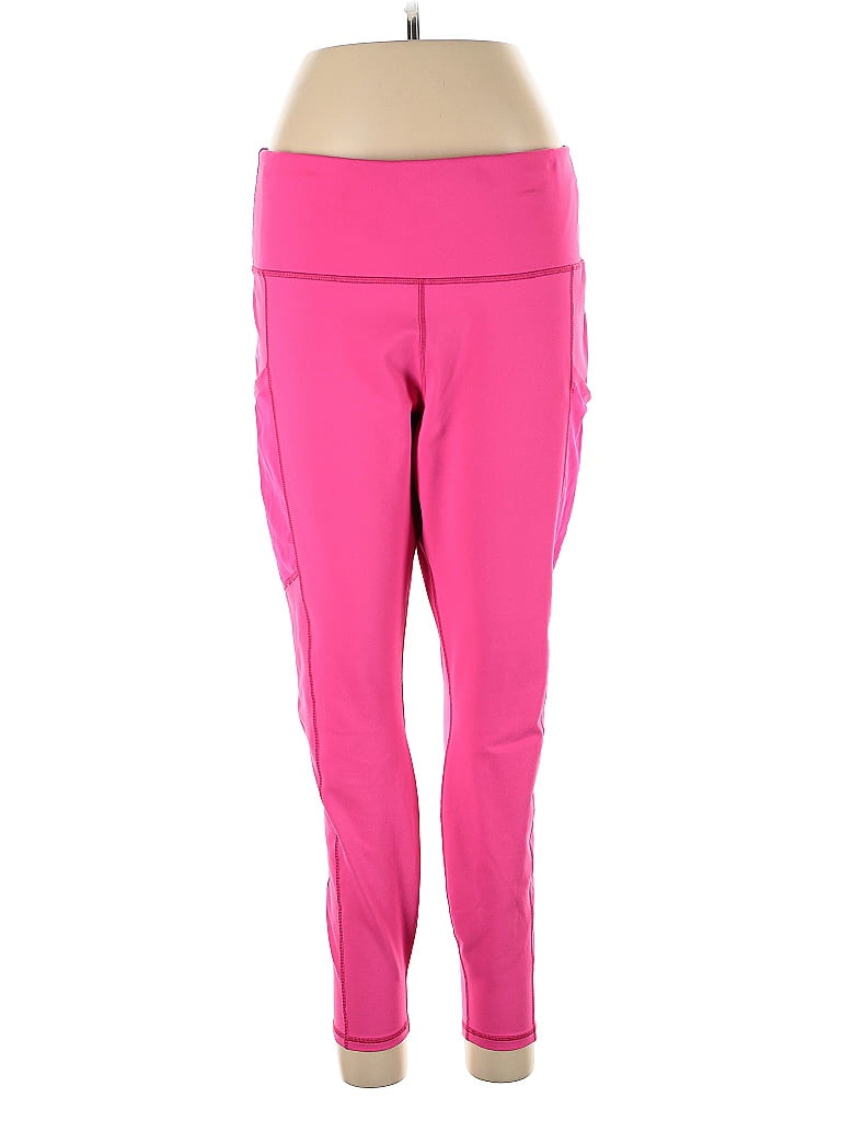 Fabletics Pink Active Pants Size L - 52% off | ThredUp