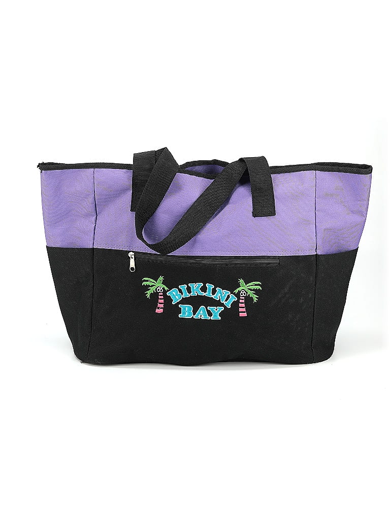 Bikini Bay Tropical Purple Weekender One size - 54% off | ThredUp