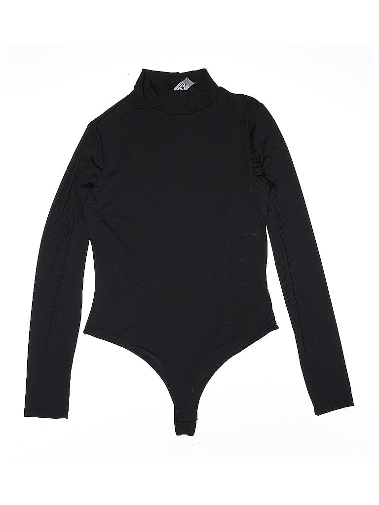 Akira 100% Polyester Black Bodysuit Size M - 45% off | ThredUp