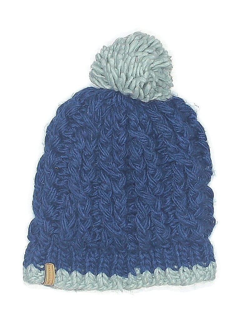 Merrell 100% Acrylic Blue Beanie One size - 65% off | ThredUp