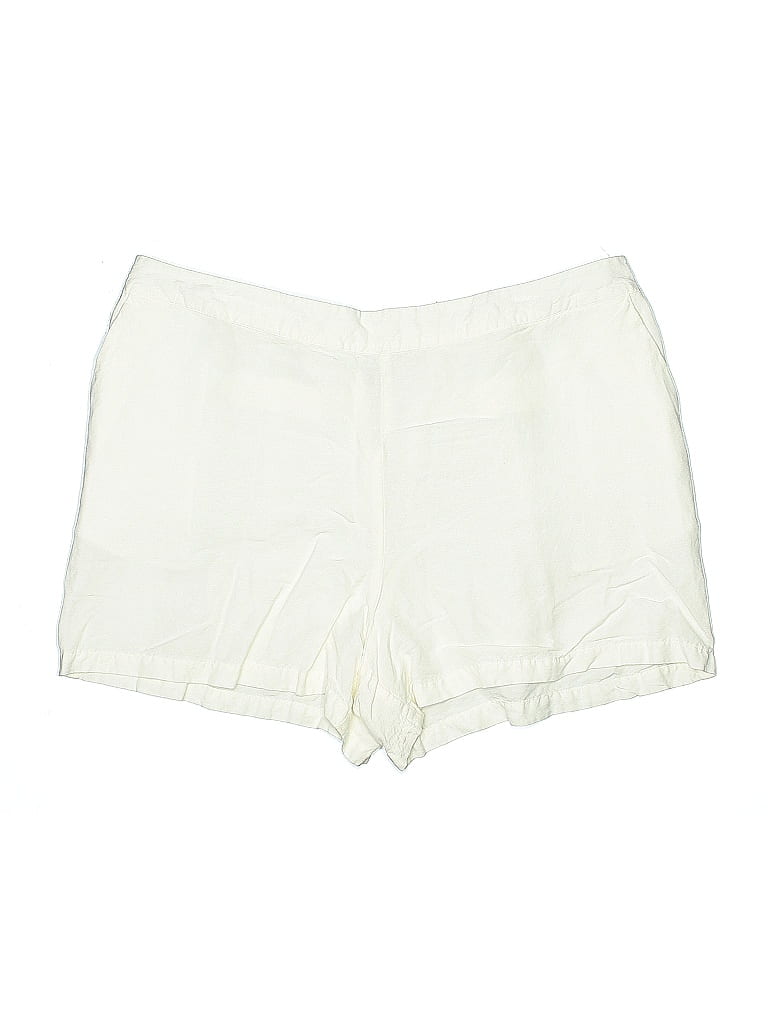 A New Day Solid Ivory Shorts Size XXL - 18% off | ThredUp