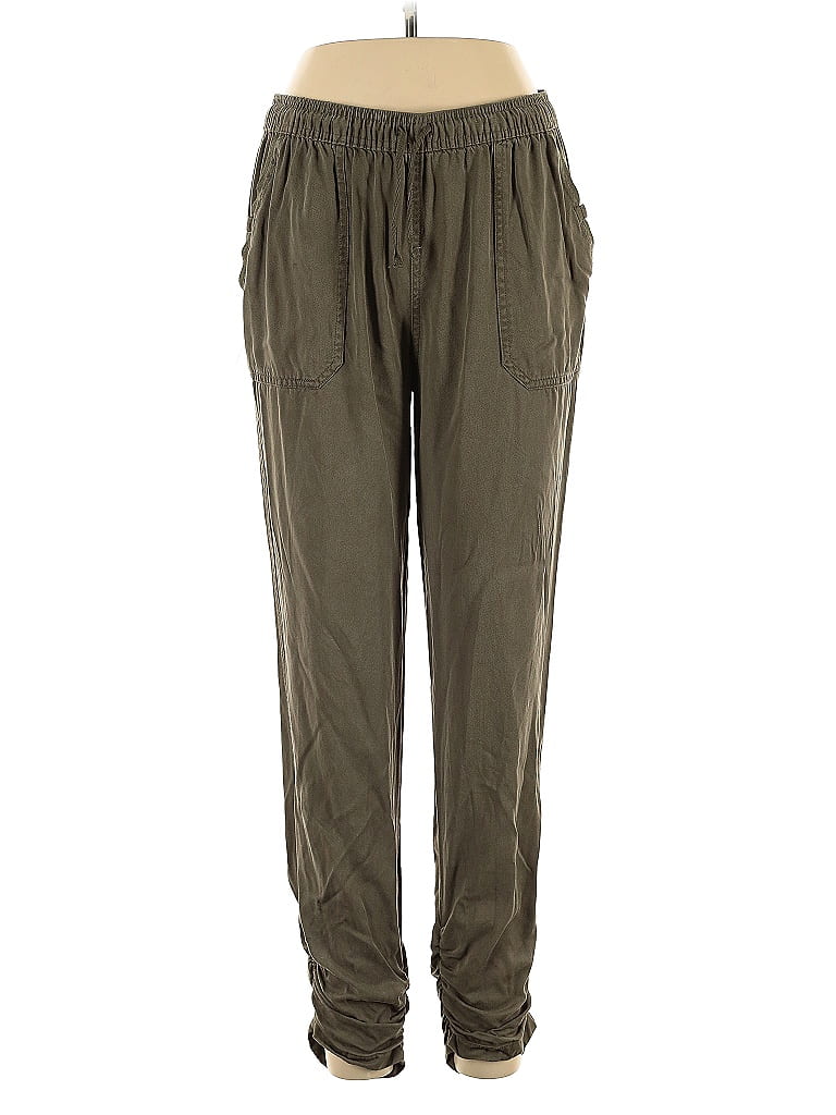 Thread & Supply 100% Lyocell Green Casual Pants Size L - 73% off | ThredUp