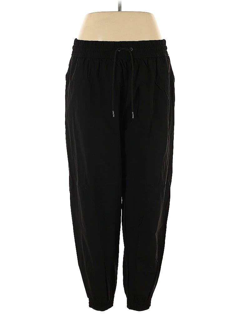 Spyder Solid Black Track Pants Size XL - 61% off | ThredUp