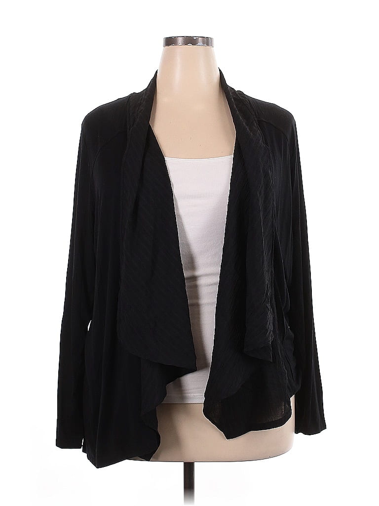 Cable & Gauge Black Cardigan Size 2X - 51% off | ThredUp