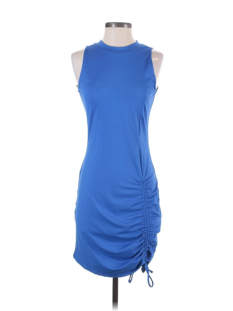 Socialite Solid Blue Cocktail Dress Size S - 47% off | ThredUp