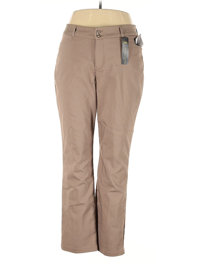 Lee Tan Casual Pants Size 16 - 58% off | ThredUp