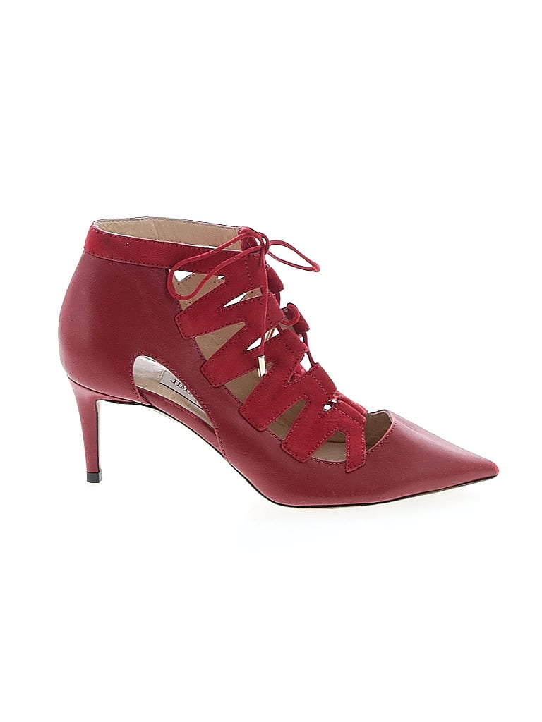 Jimmy Choo Red Heels Size EU 35 - 77% off | ThredUp