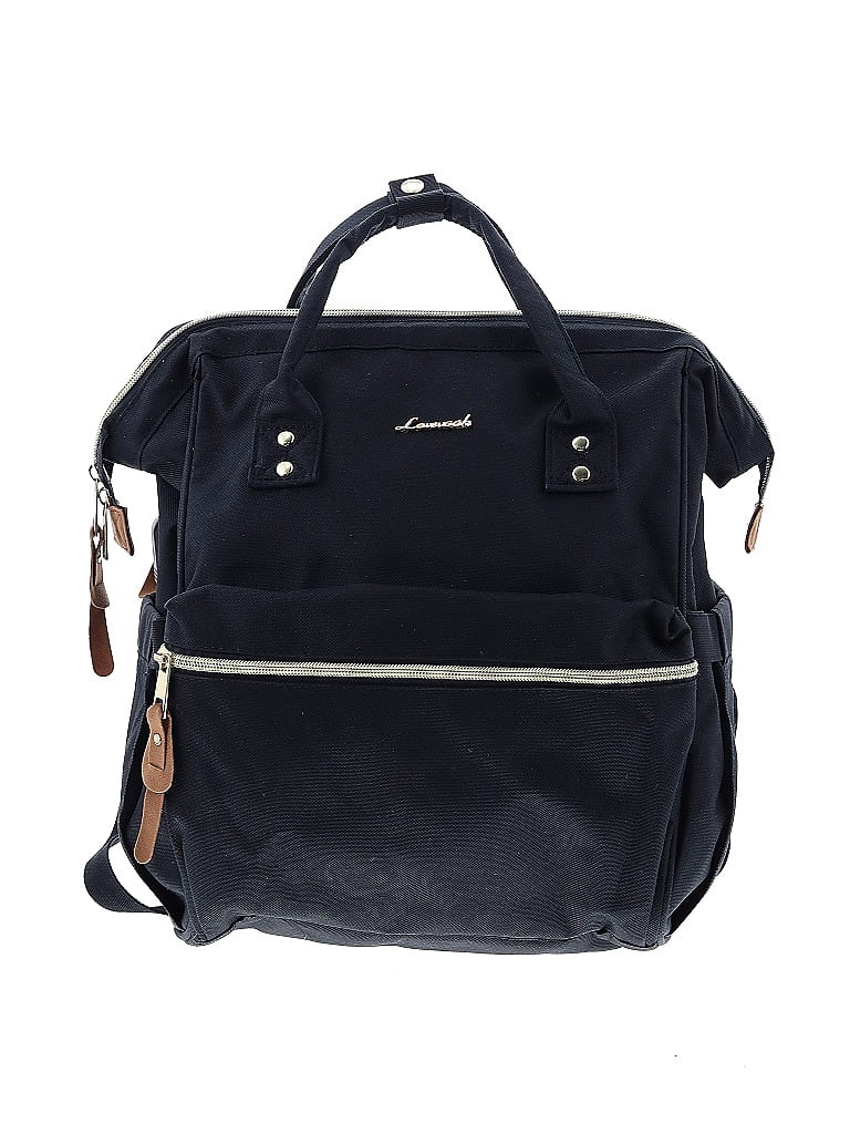 LoveVook Blue Black Backpack One size - 69% off | ThredUp