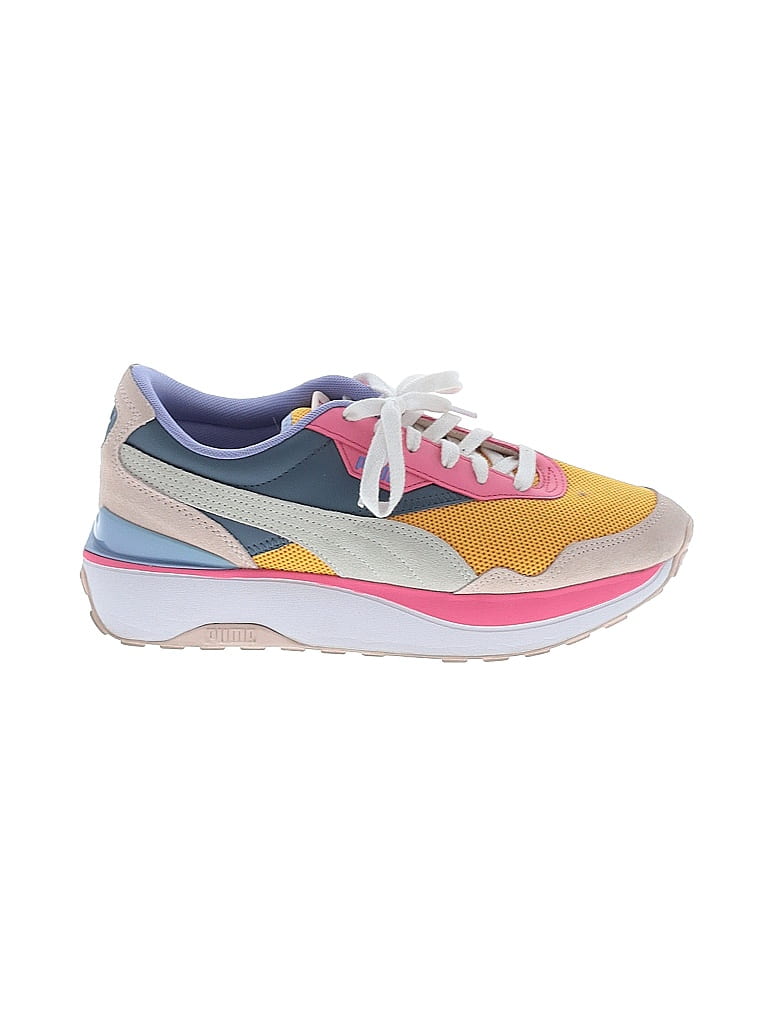 Puma Color Block Pink Orange Sneakers Size 9 1/2 - 46% off | ThredUp